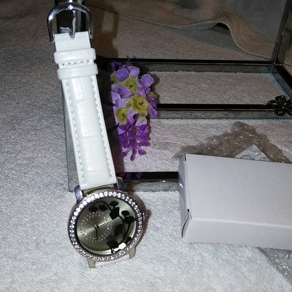 Yves Rocher | Accessories | Yves Rocher Floral Overlay Watch Nwt | Poshmark